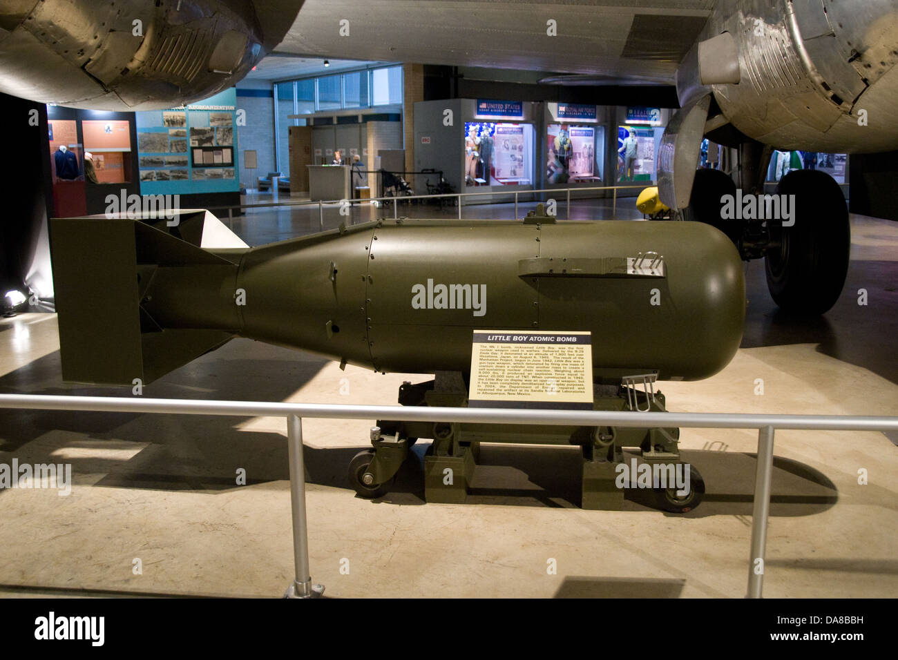 WW2 Atomic Weapon on display at the USAF museum Wright-Patterson Air ...