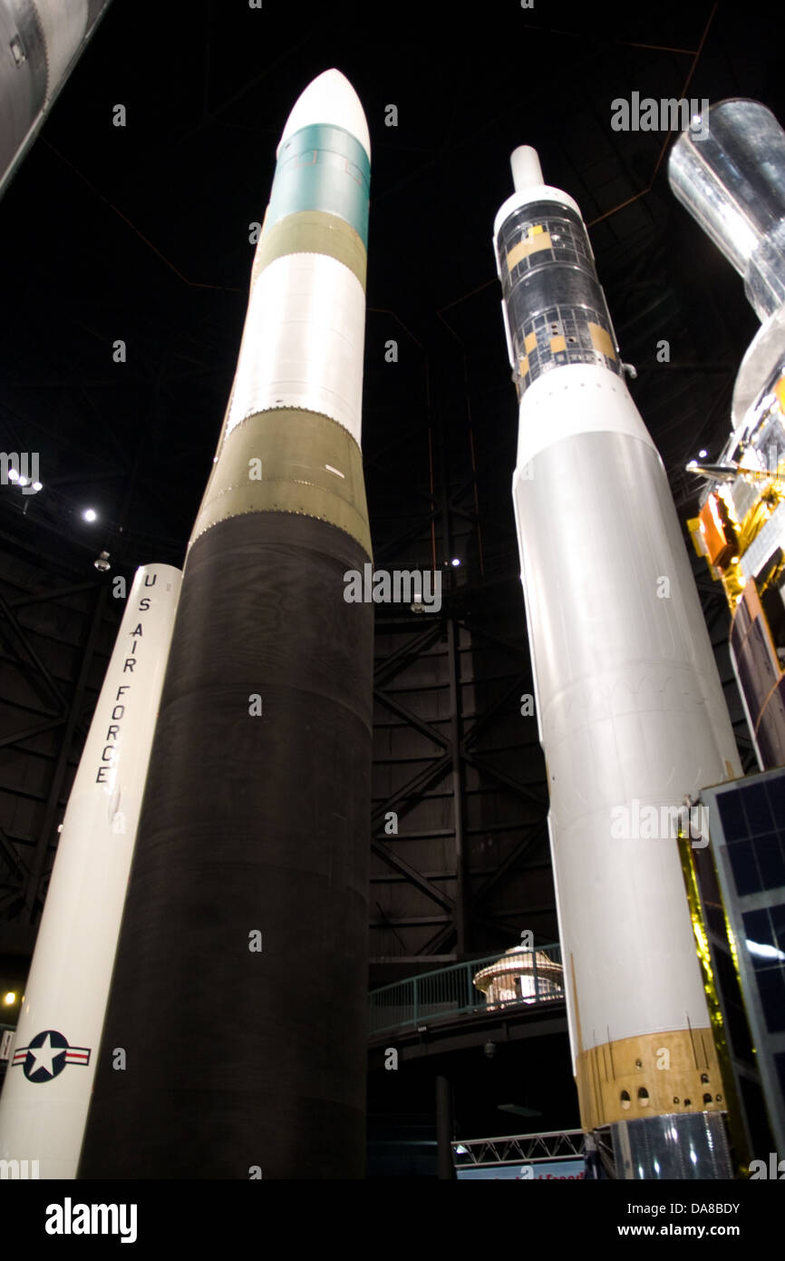 Intercontinental Ballastic Missiles at the USAF museum Wright-Patterson ...