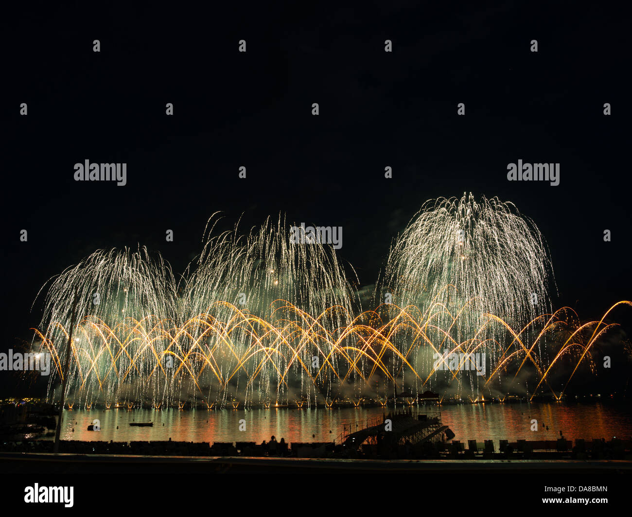 Cannes pyrotechnic art festival hi-res stock photography and images - Alamy