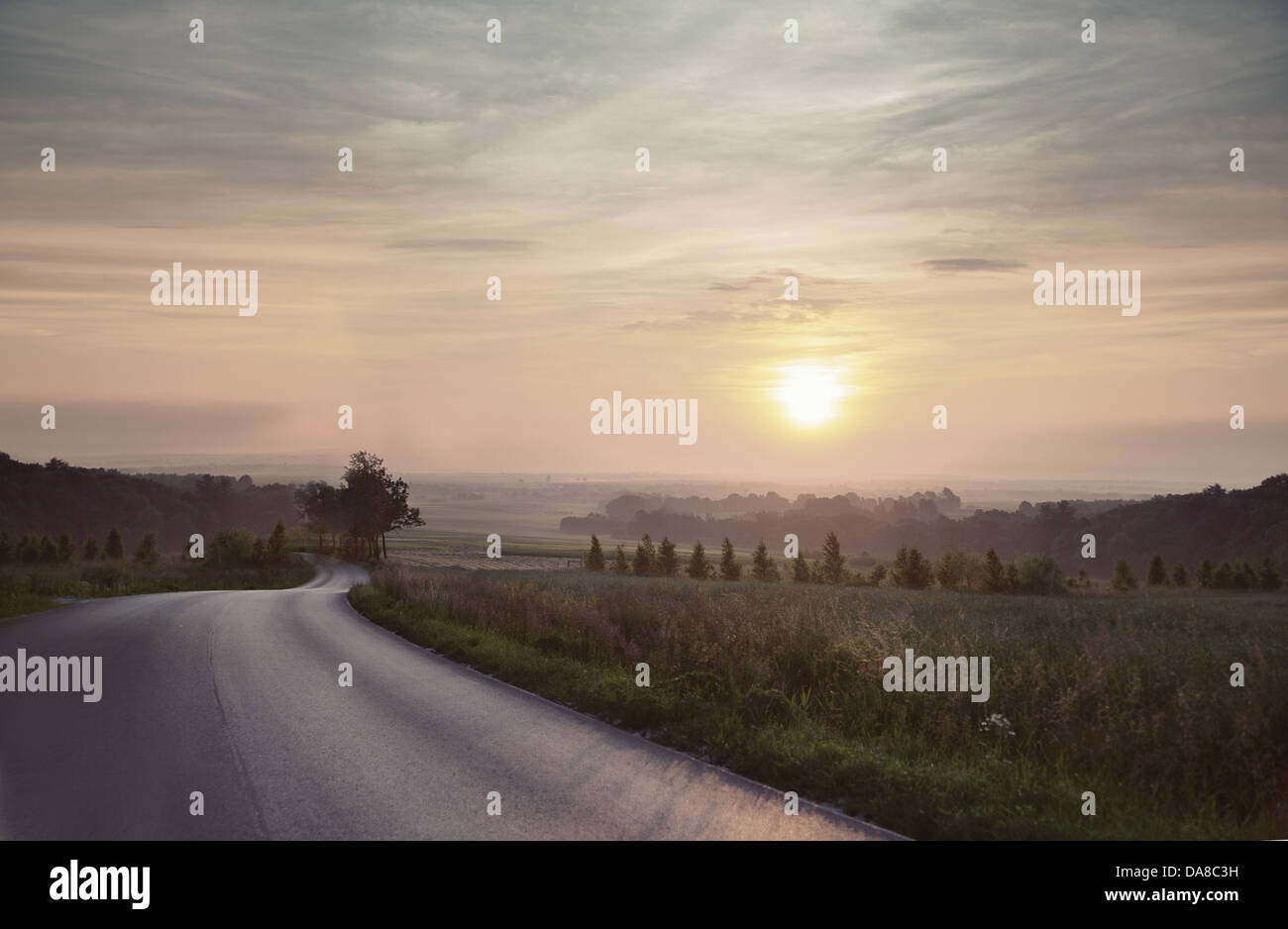 Wildernes sunset hi-res stock photography and images - Alamy