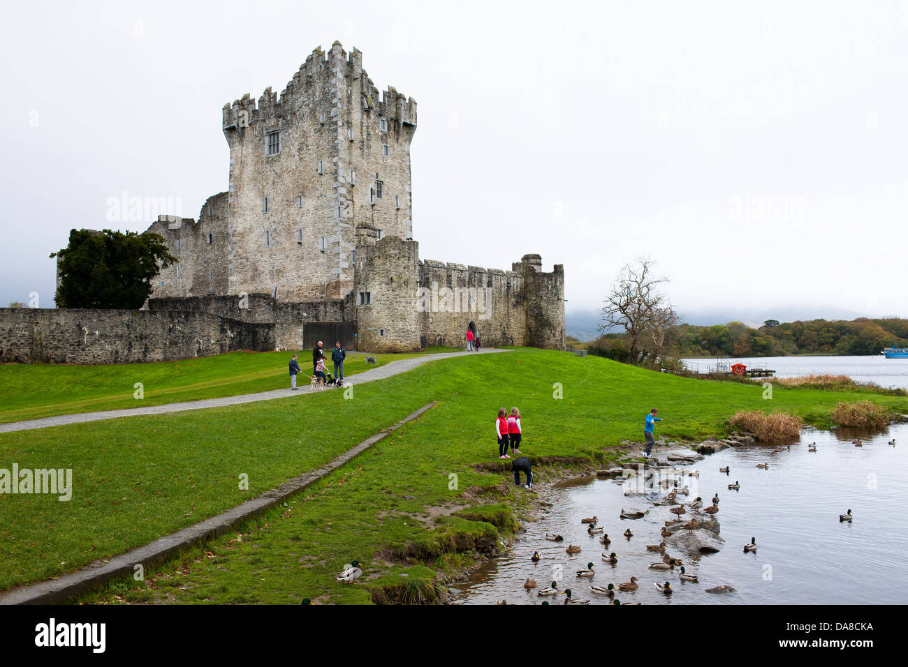 Lough leane ross castle hi-res stock photography and images - Alamy