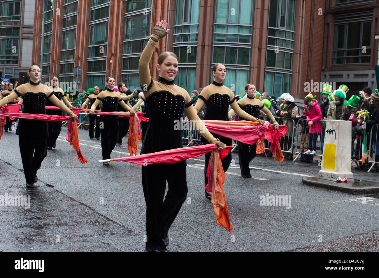 St. Patrick's Parade, Dublin, Ireland, 17th of March 2013 Stock Photo ...