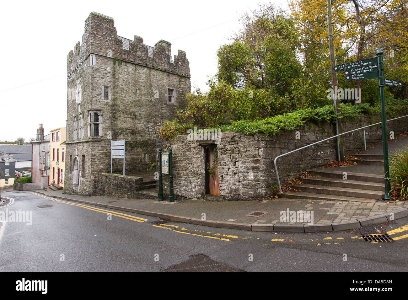 Desmond castle is an urban castle built in the middle of Kinsale in Co ...