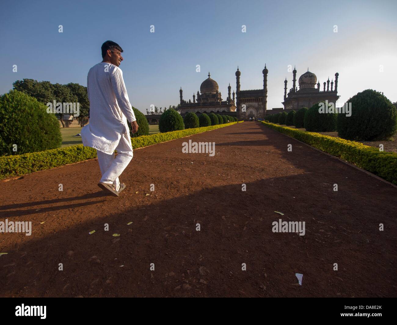January 23, 2011 - Bijapur, Karntaaka, India - The Ibrahim Rauza ...