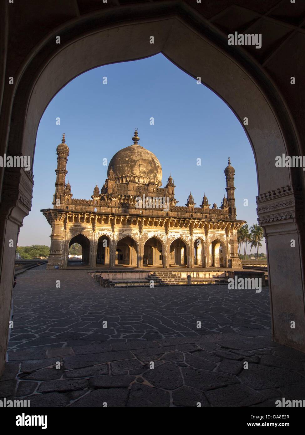 January 23, 2011 - Bijapur, Karntaaka, India - The Ibrahim Rauza ...