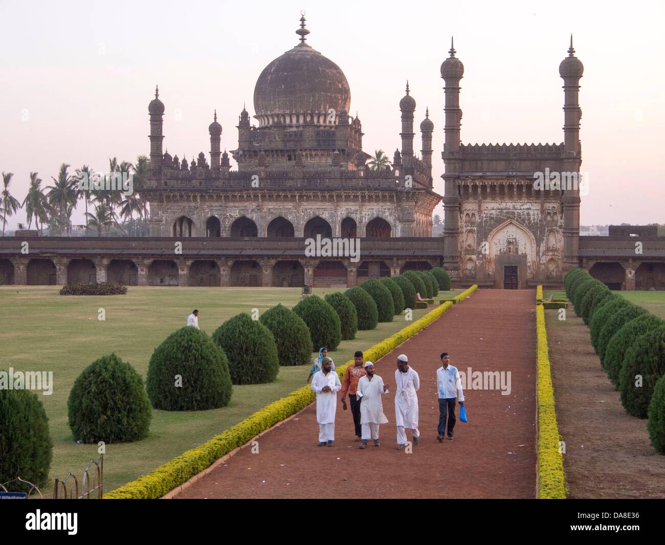 January 23, 2011 - Bijapur, Karntaaka, India - The Ibrahim Rauza ...
