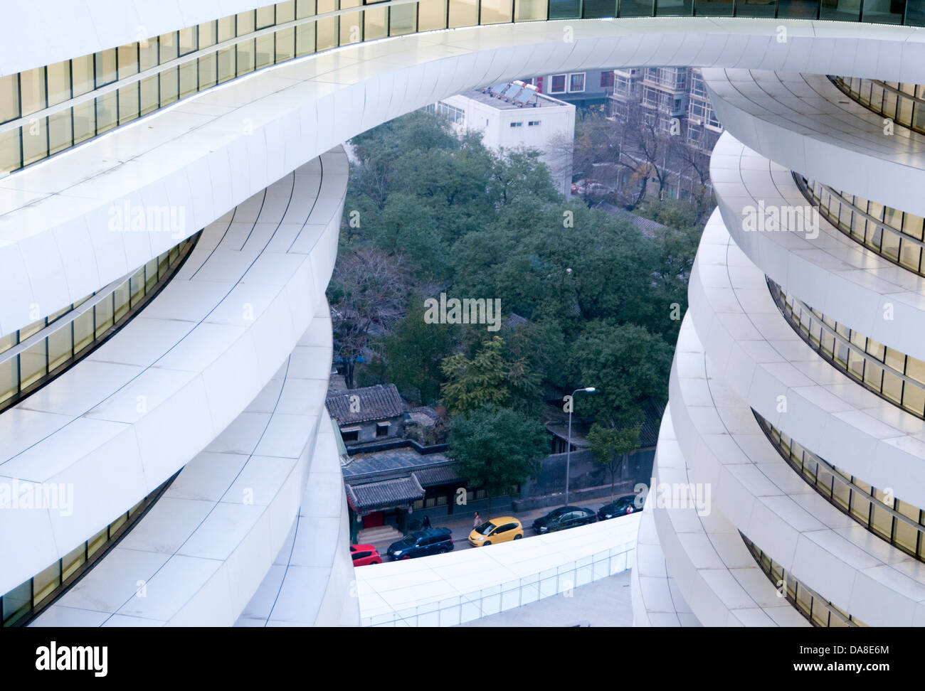 The ultra modern designed Soho Galaxy property building, an ...