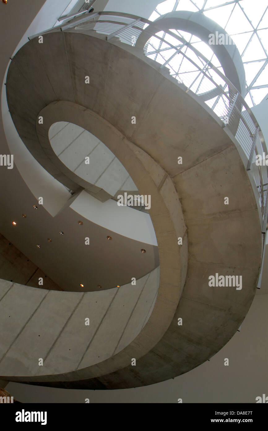 Florida Saint St. Petersburg,Salvador Dali Museum,atrium,winding ...