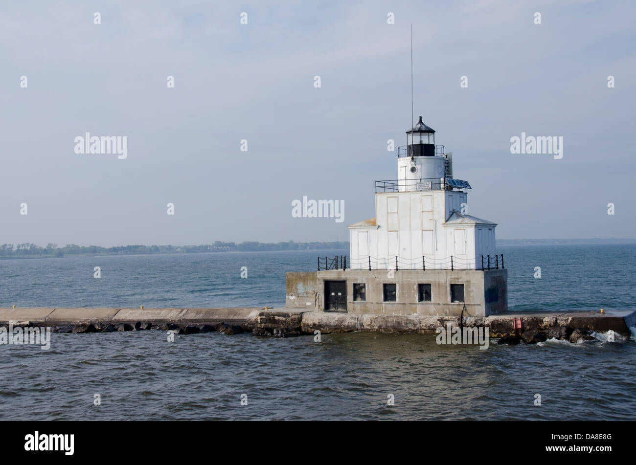 Wisconsin, Lake Michigan, Manitowoc. Manitowoc Lighthouse Stock Photo ...