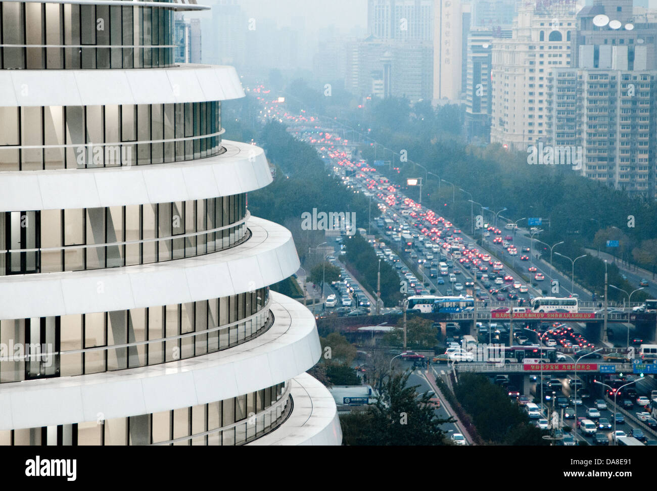 The ultra modern designed Soho Galaxy property building, an ...