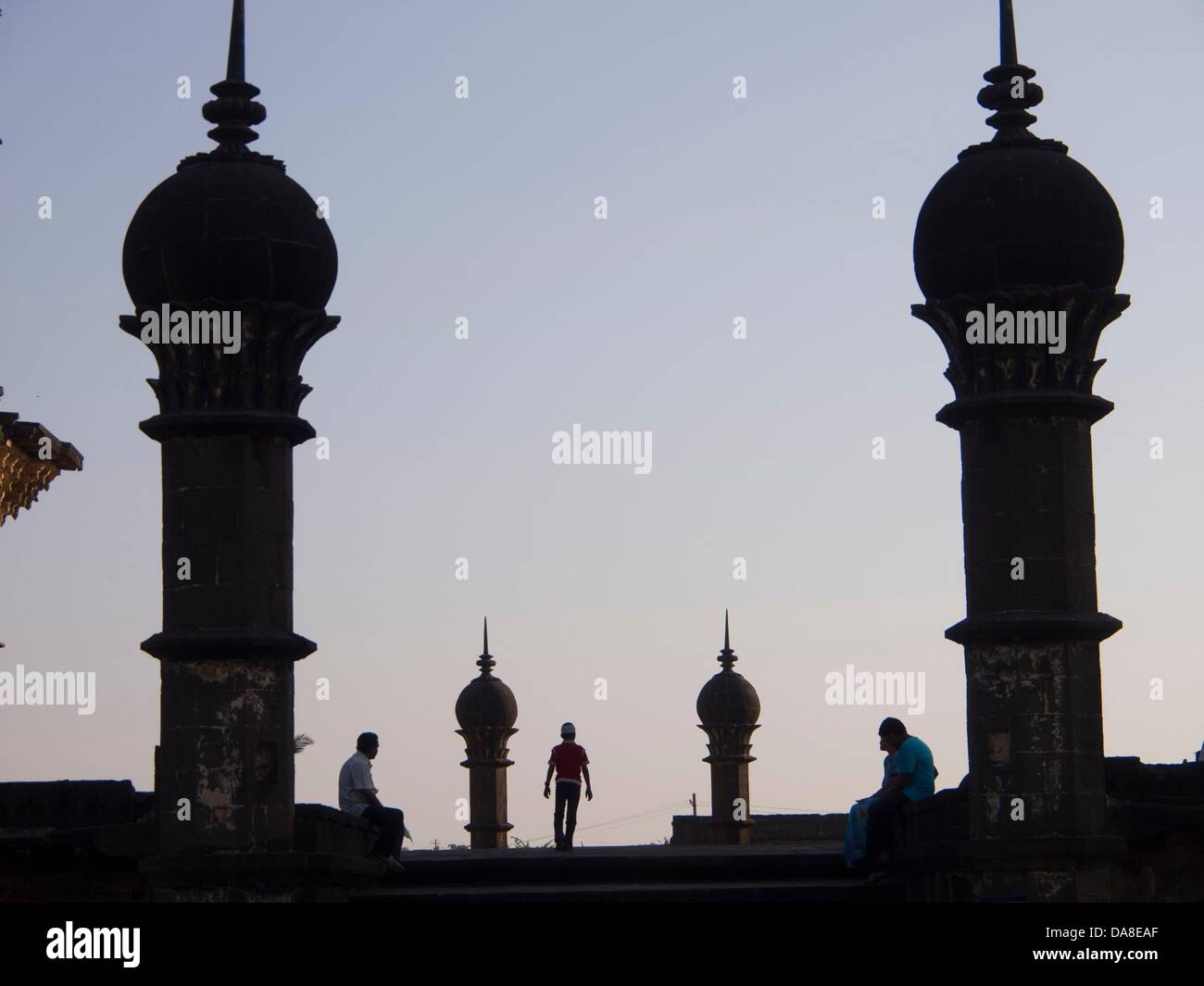 January 24, 2011 - Bijapur, Karntaaka, India - The Ibrahim Rauza ...