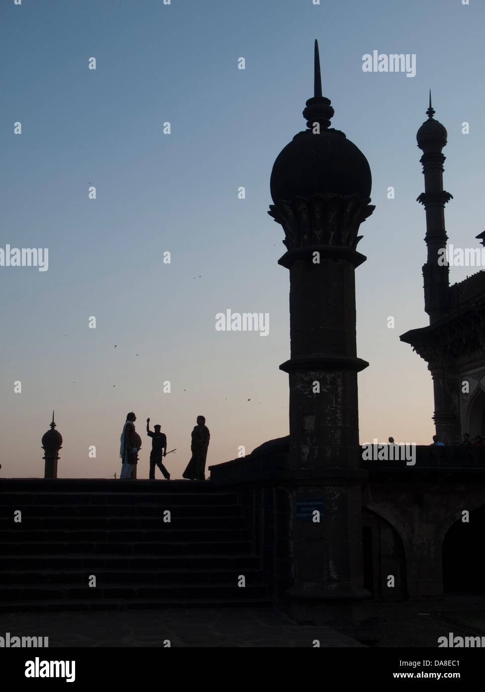 January 24, 2011 - Bijapur, Karntaaka, India - The Ibrahim Rauza ...