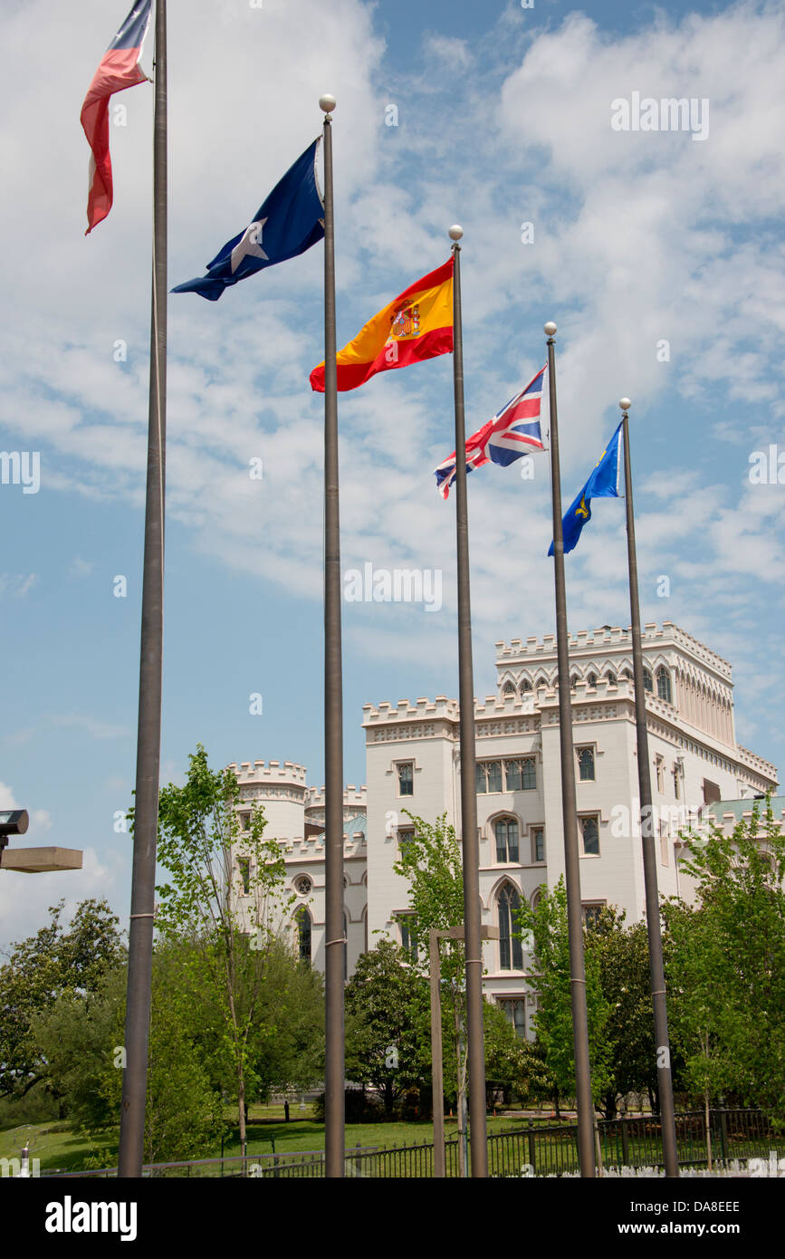 Baton rouge flag hi-res stock photography and images - Alamy