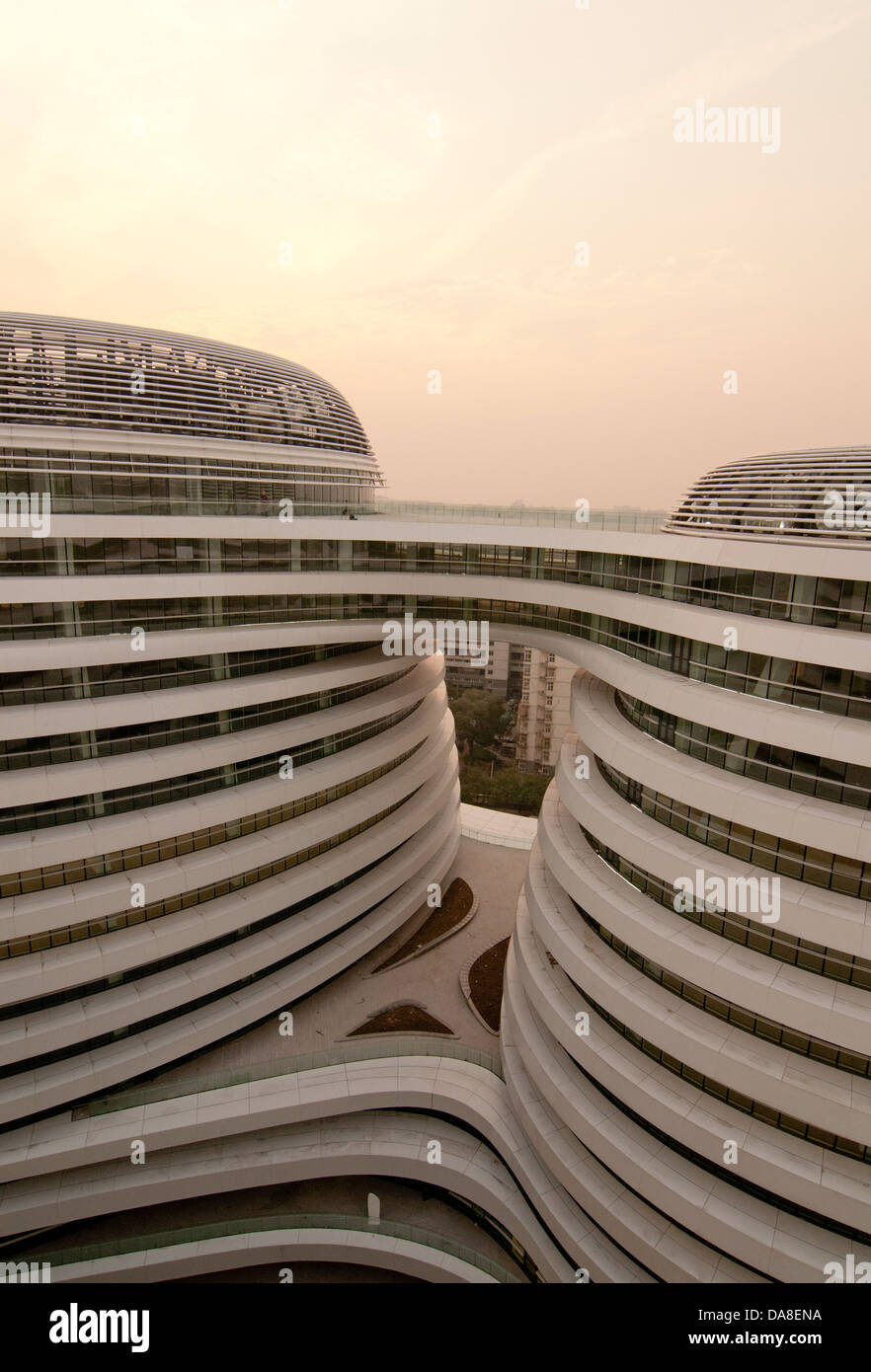 The ultra modern designed Soho Galaxy property building, an ...