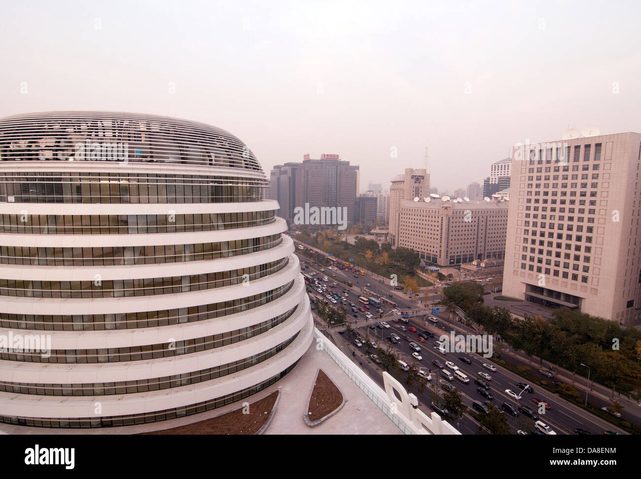 The ultra modern designed Soho Galaxy property building, an ...