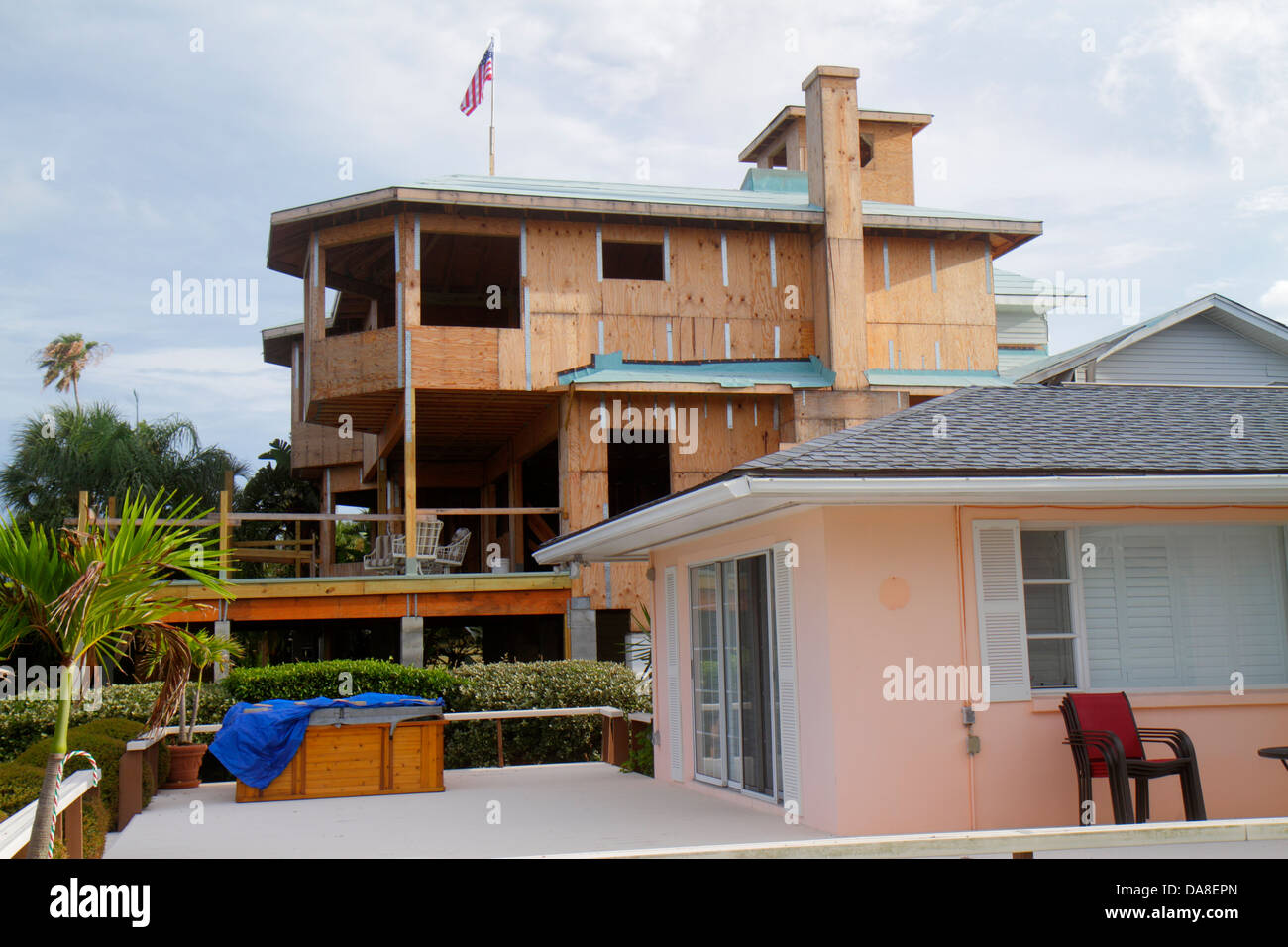 Two neighboring houses High Resolution Stock Photography and Images - Alamy