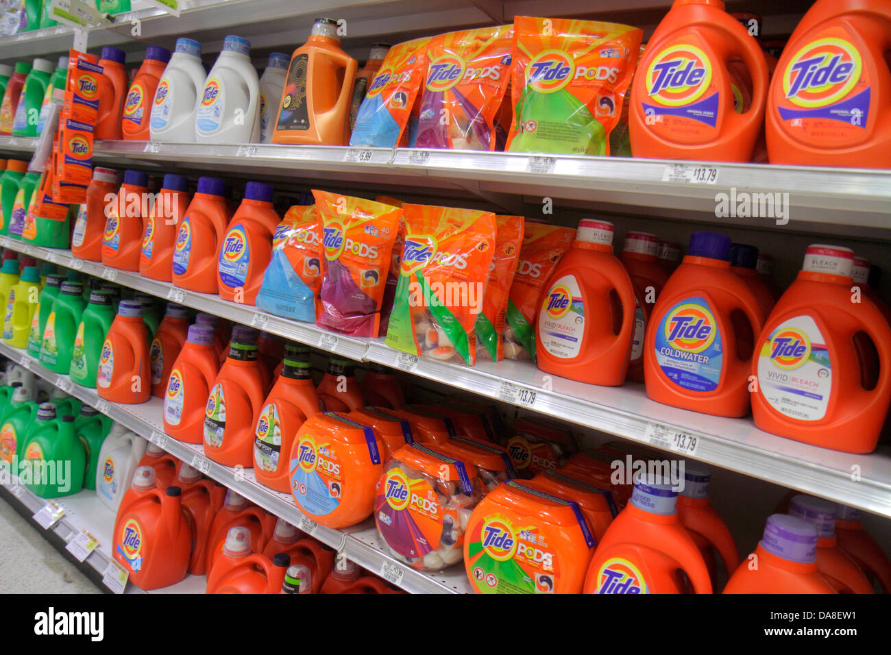 Detergent Store Shelf High Resolution Stock Photography and Images - Alamy