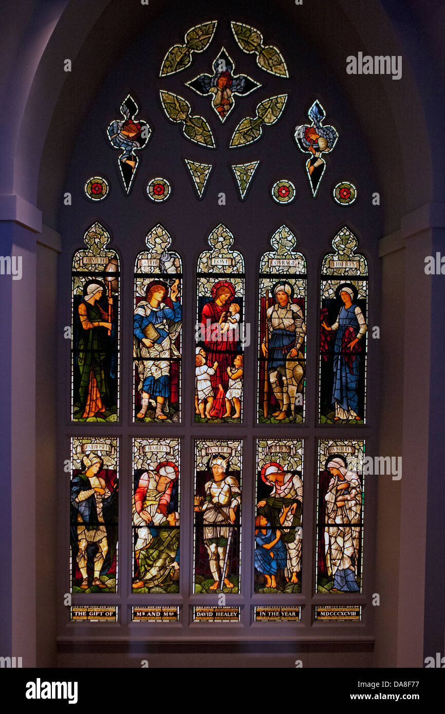 Stained glass window, The Huntington Library, Art Collection, and ...