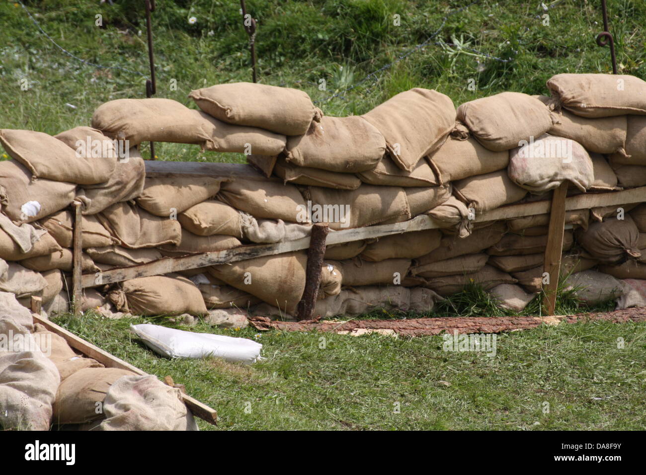World war sandbags hi-res stock photography and images - Alamy