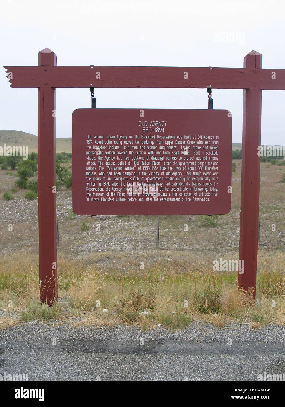 Indian reservation signage hi-res stock photography and images - Alamy