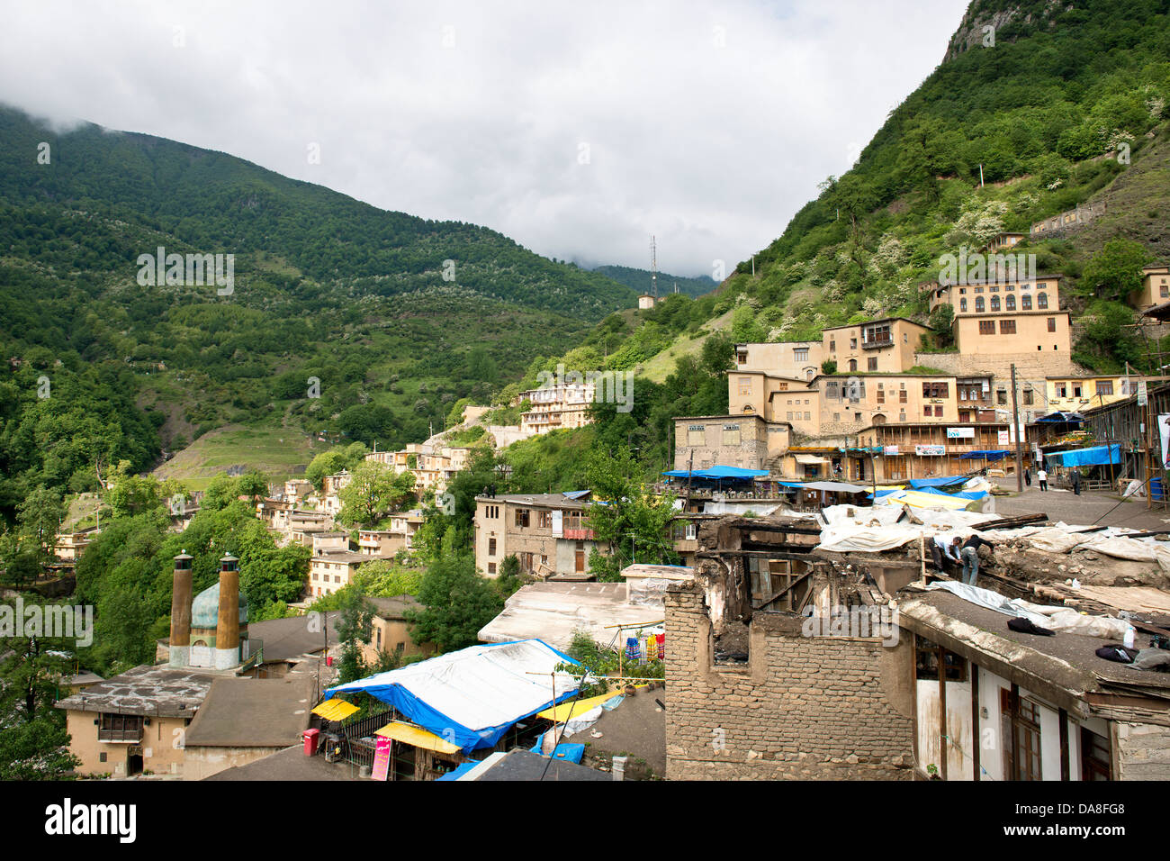Asia, Iran, Masuleh Stock Photo - Alamy
