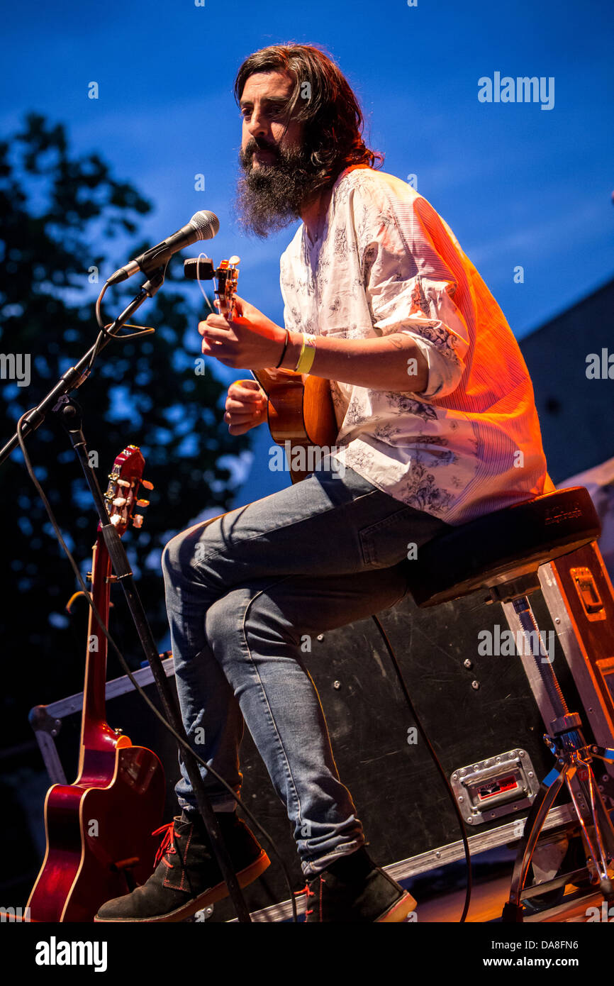 Milan Italy. 07th July 2013. The Australian singer-songwriter SCOTT ...