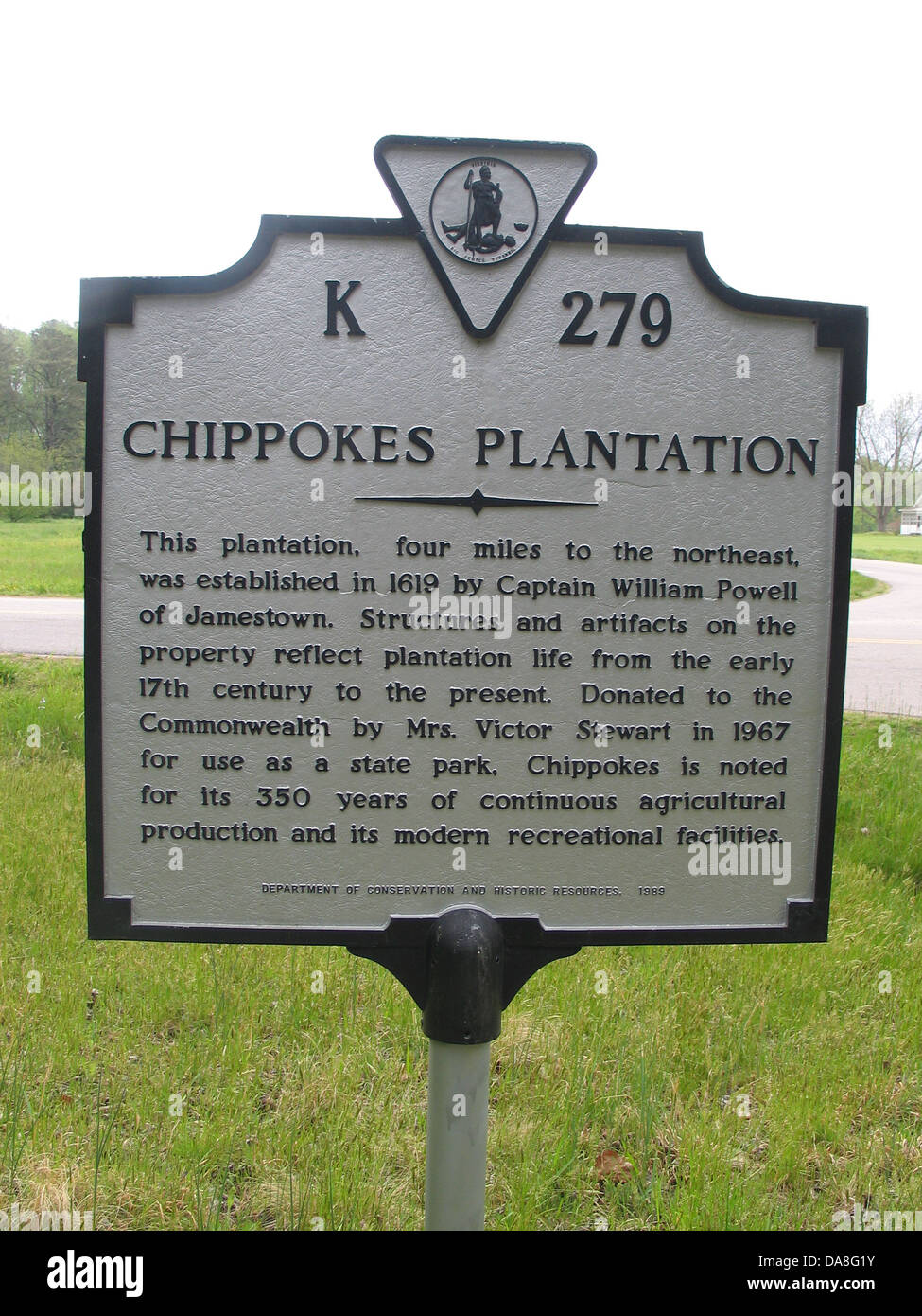 CHIPPOKES PLANTATION This plantation, four miles to the northeast, was ...