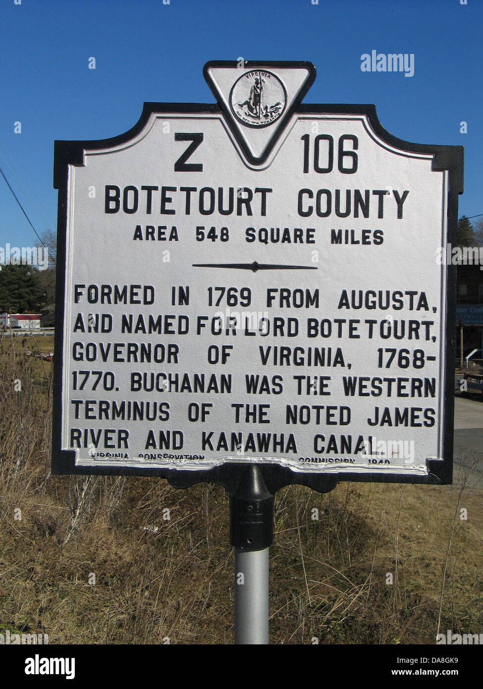 Botetourt hi-res stock photography and images - Alamy