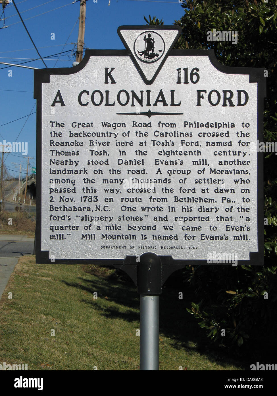 A COLONIAL FORD The Great Wagon Road from Philadelphia to the ...