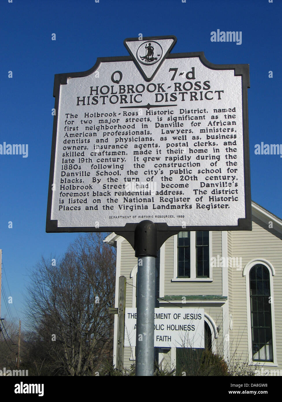 HOLBROOK-ROSS HISTORIC DISTRICT The Holbrook-Ross Historic District ...