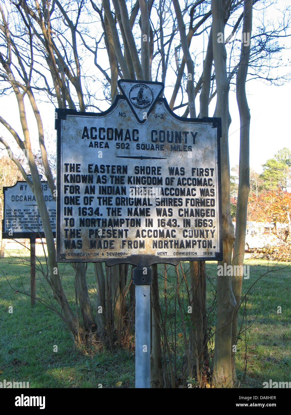 ACCOMAC COUNTY Area 502 Square Miles The Eastern Shore was first known ...