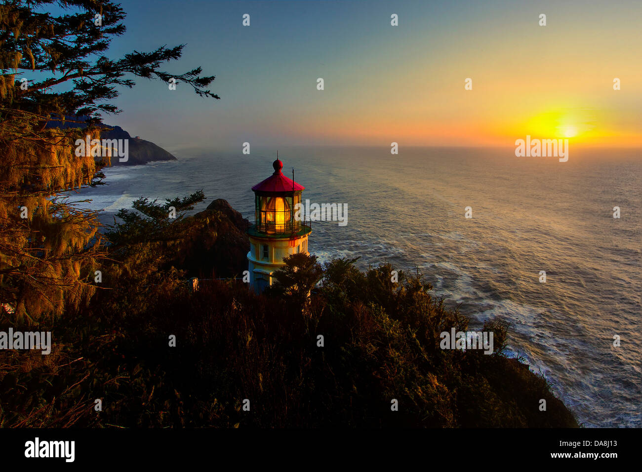 USA, United States, America, Oregon, Florence, Coast, Coastline, Beach ...