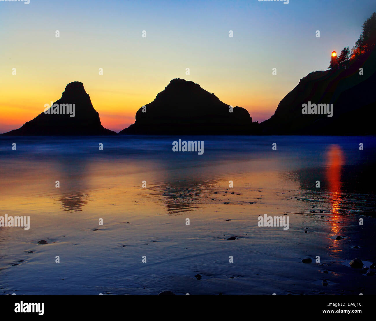 Florence oregon beach hi-res stock photography and images - Alamy