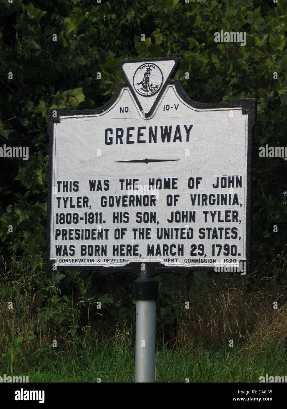President john tyler home hi-res stock photography and images - Alamy