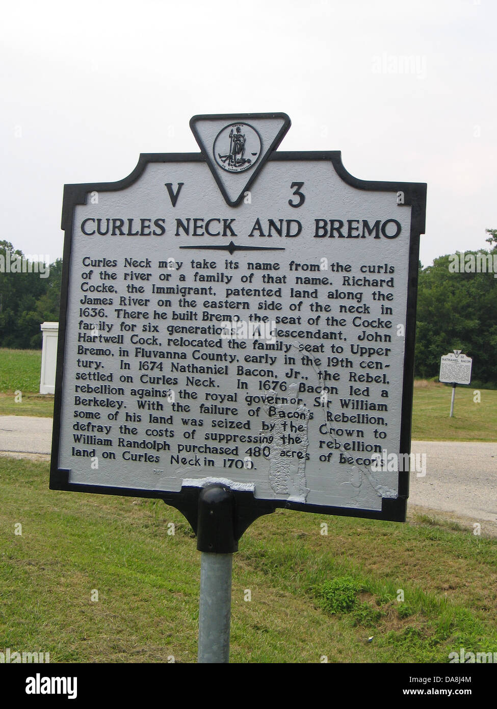 CURLES NECK AND BREMO Curles Neck may take its name from the curls of ...