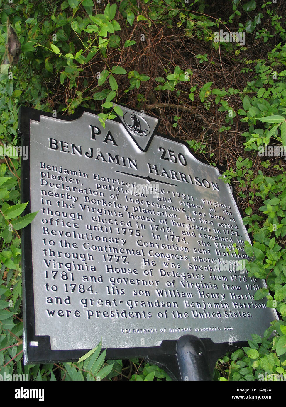 BENJAMIN HARRISON Benjamin Harrison (1726-1791) - Virginia planter ...