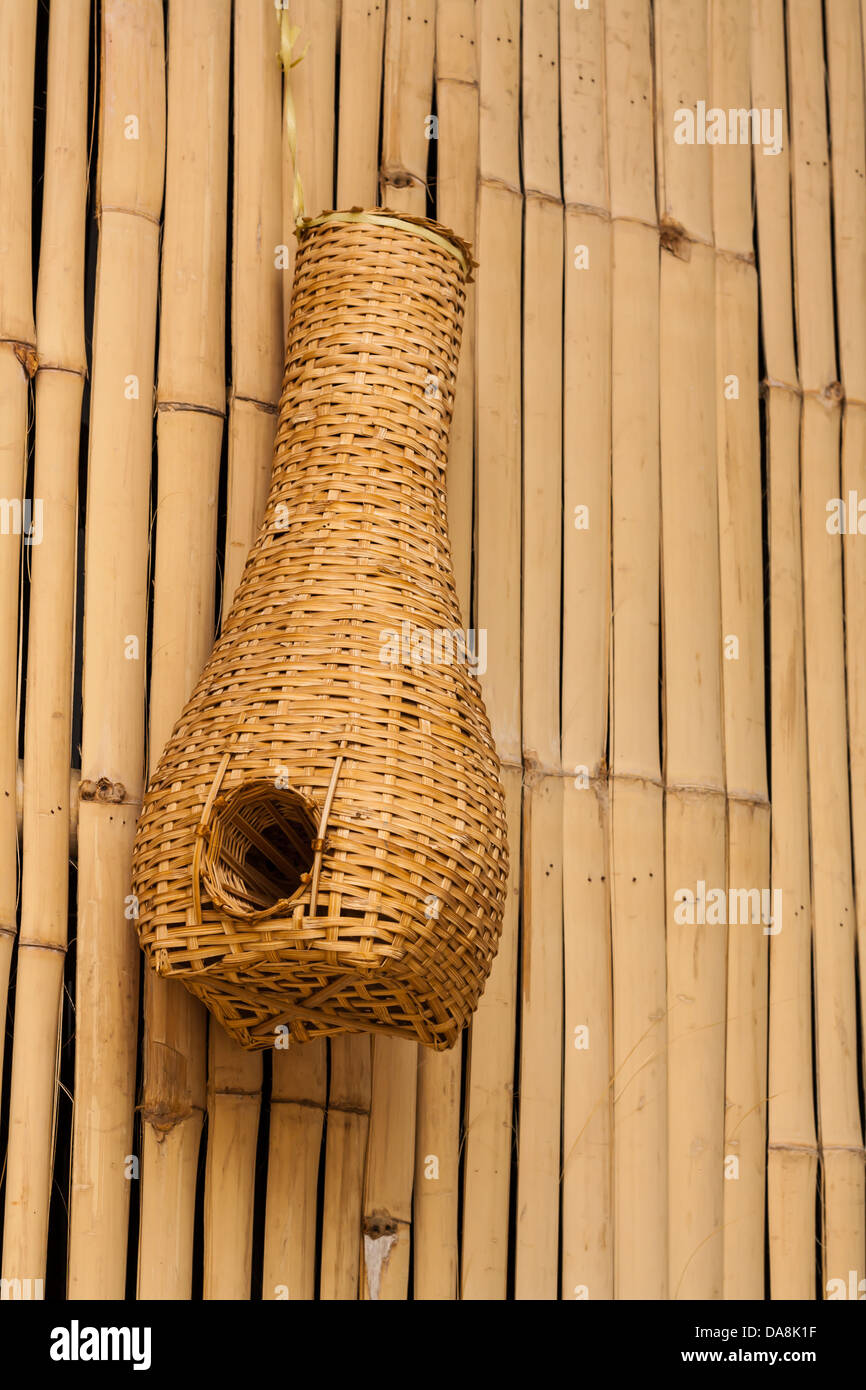 Bamboo fish trap hi-res stock photography and images - Alamy