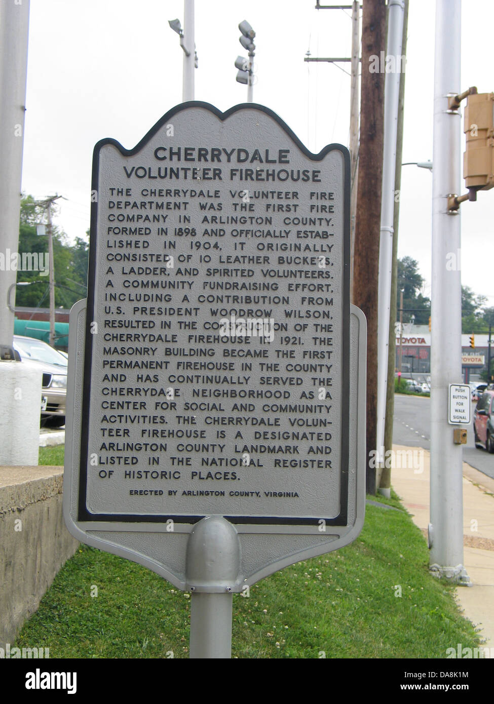 CHERRYDALE VOLUNTEER FIREHOUSE The Cherrydale Volunteer Fire Department ...