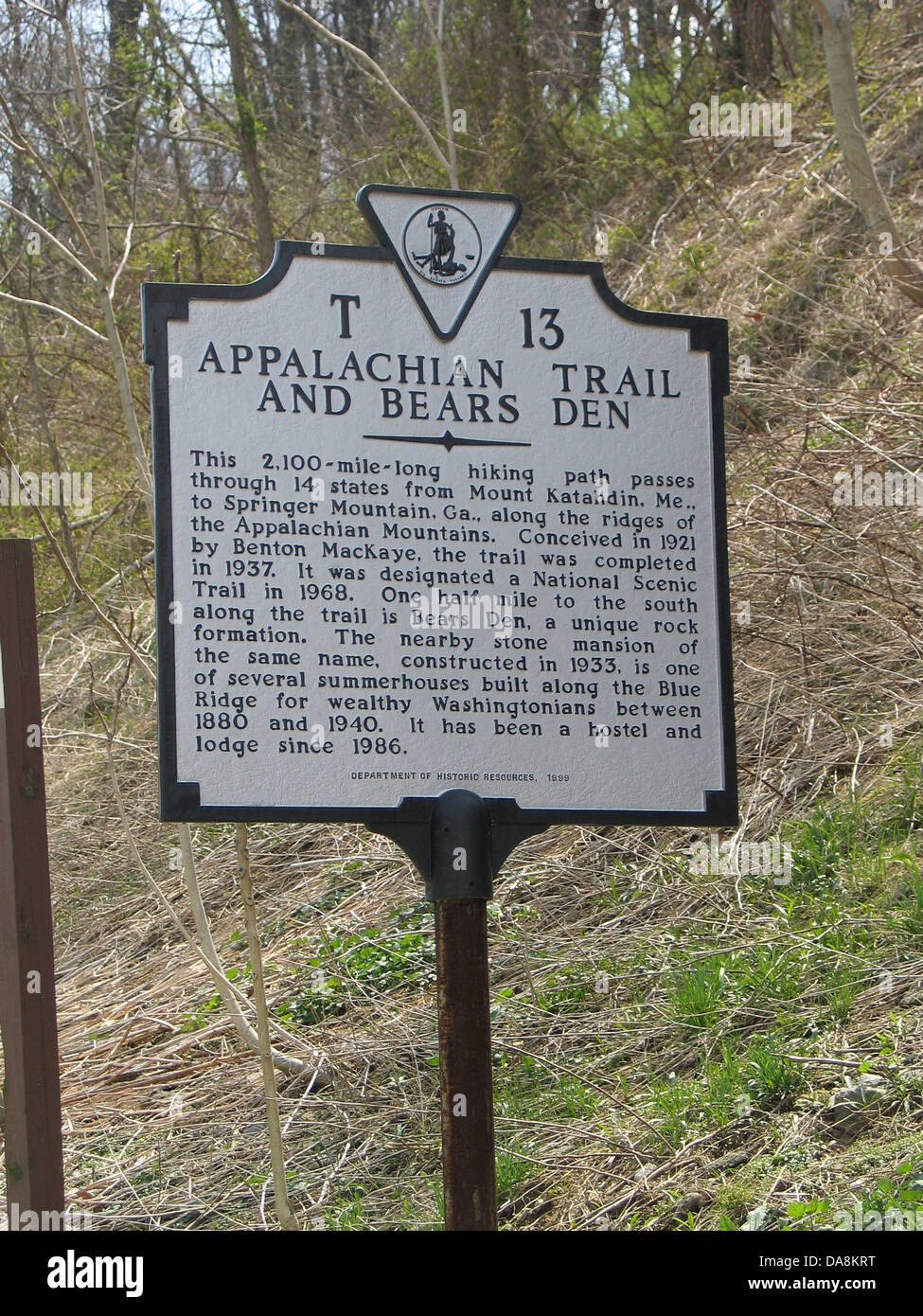 APPALACHIAN TRAIL AND BEAR'S DEN This 2,100-mile-long hiking path ...