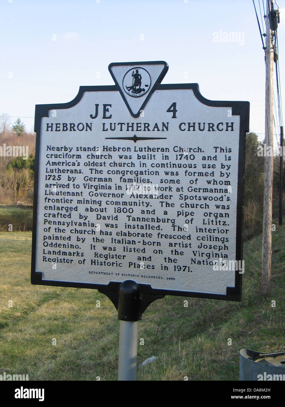 HEBRON LUTHERAN CHURCH Nearby stands Hebron Lutheran Church. This ...