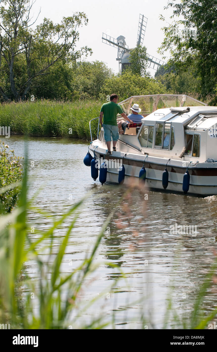 how hill, norfolk broads, england Stock Photo - Alamy