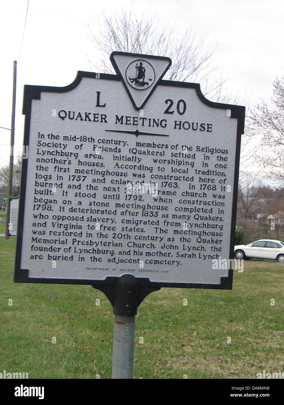 QUAKER MEETING HOUSE In the mid-18th century, members of the Religious ...