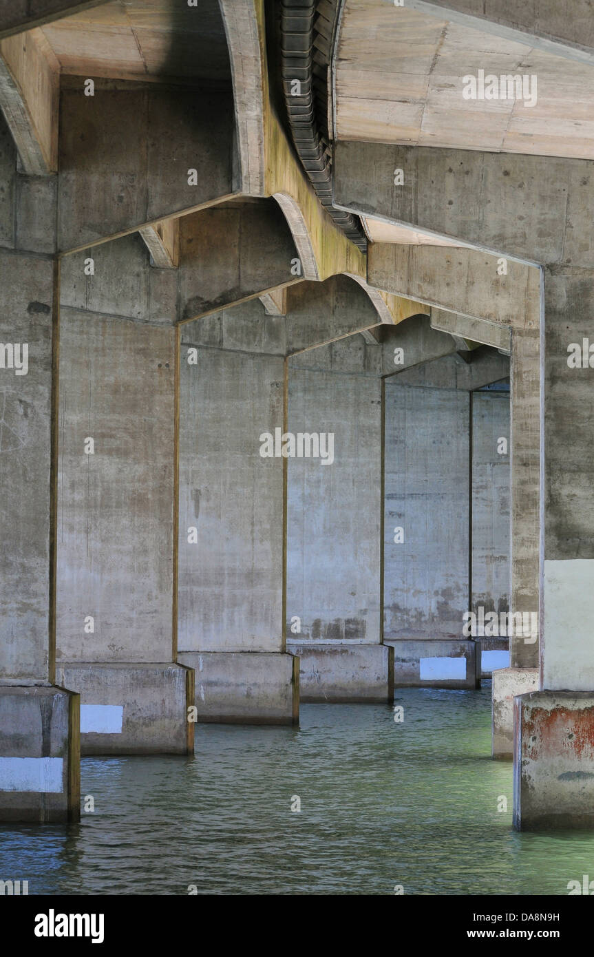 Water level pillar hi-res stock photography and images - Alamy