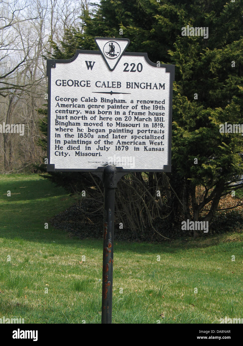 George bingham painter hi-res stock photography and images - Alamy