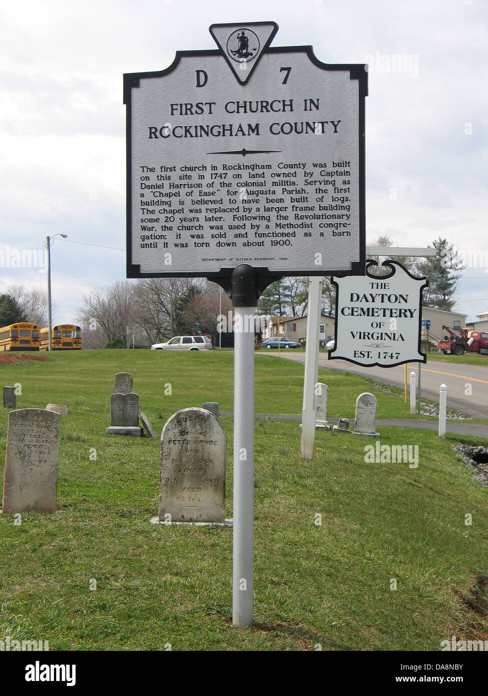 FIRST CHURCH IN ROCKINGHAM COUNTY The first church in Rockingham County ...