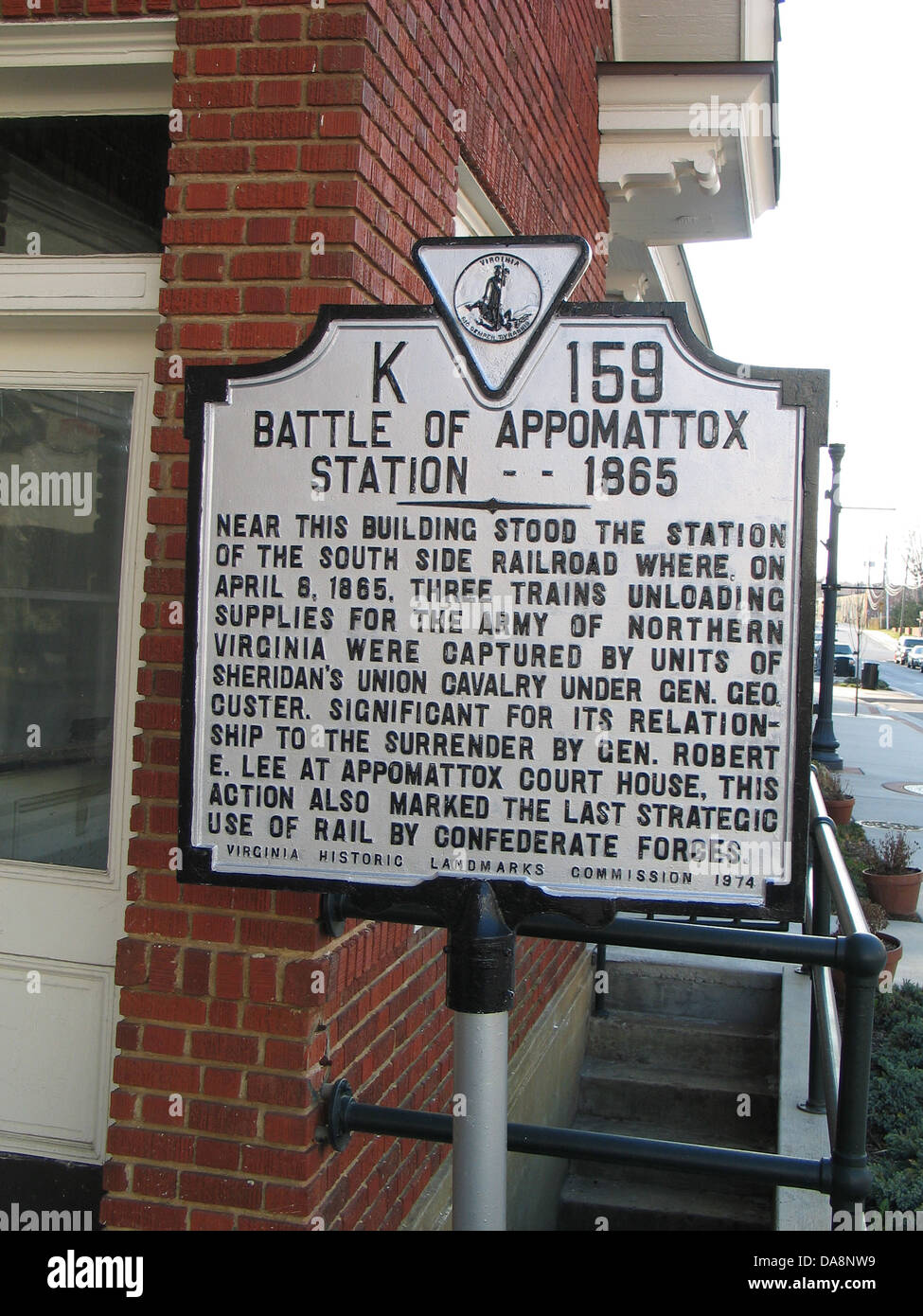 Battle of appomattox station hi-res stock photography and images - Alamy