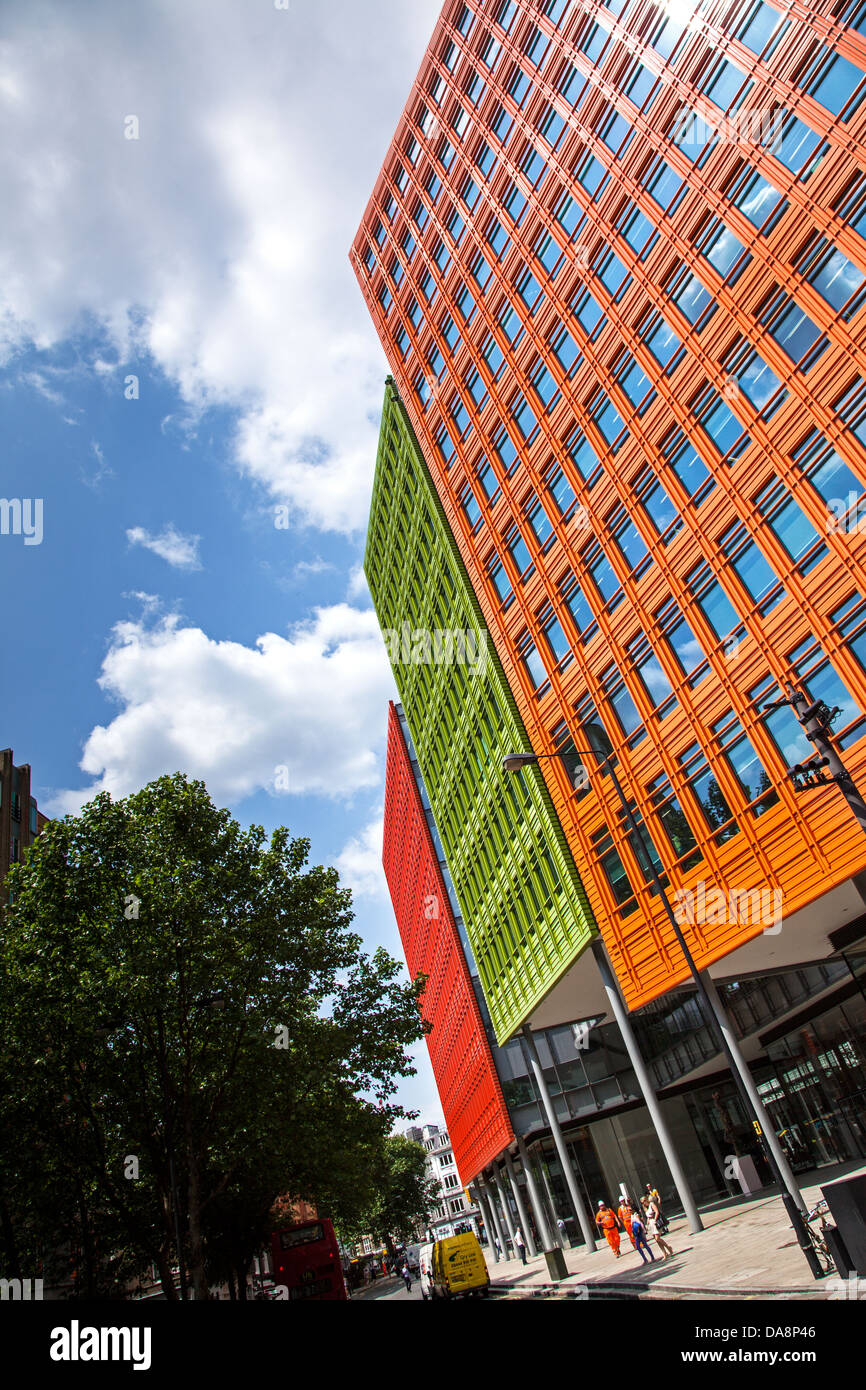Colourful Modern Office Development Stock Photo - Alamy