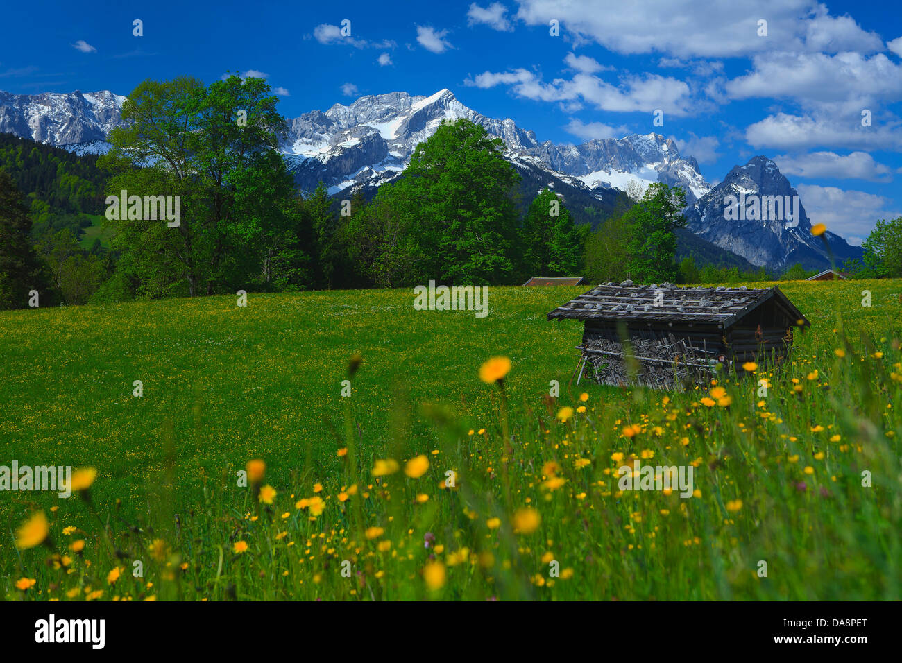 Germany, Bavaria, Werdenfels land, country, Garmisch-Partenkirchen ...
