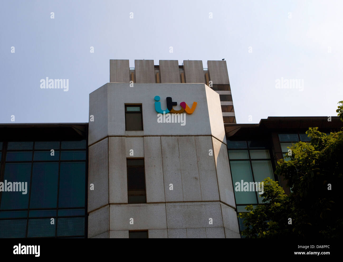 ITV studios, South Bank, London Stock Photo - Alamy