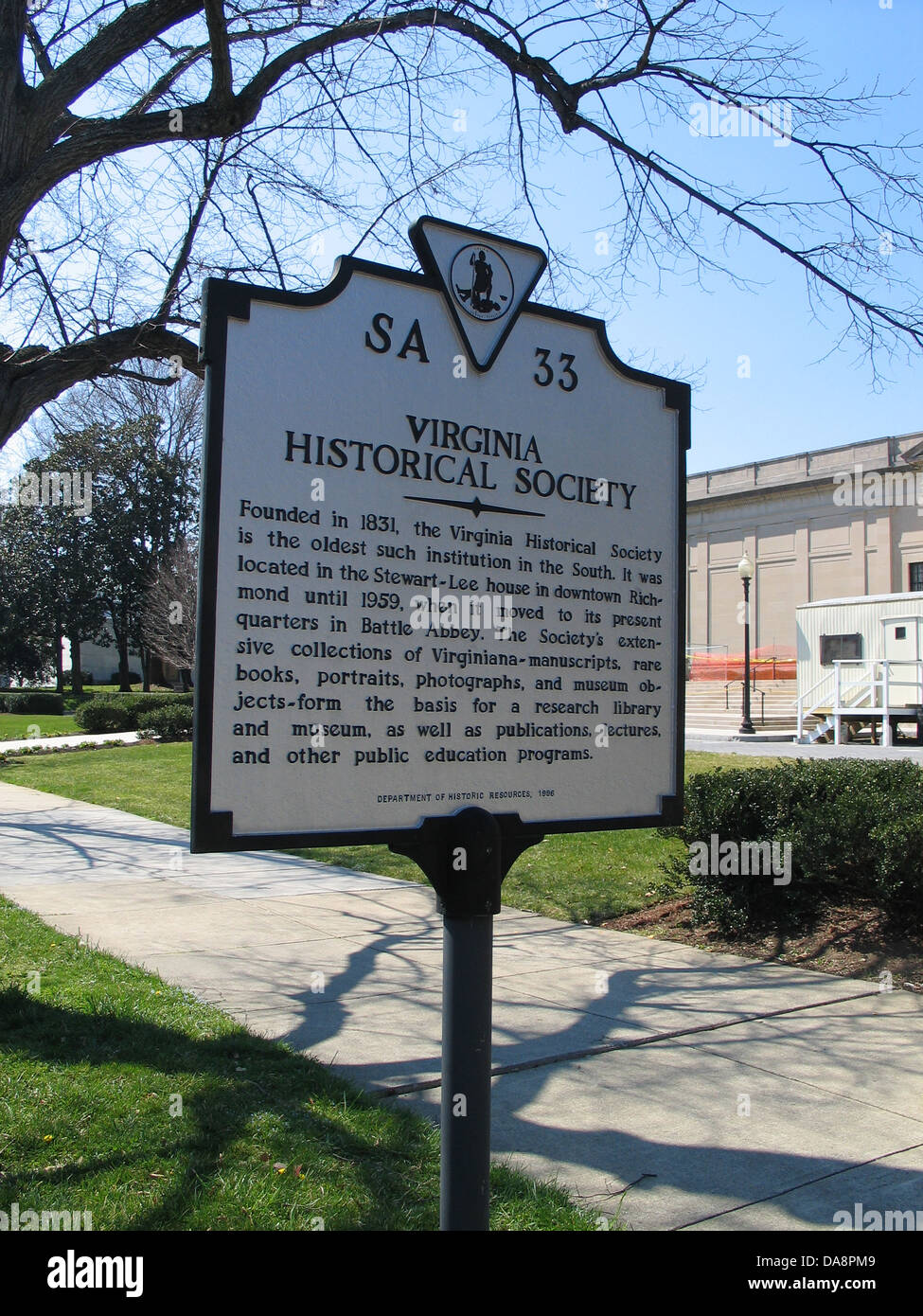 Virginia historical society richmond hi-res stock photography and ...